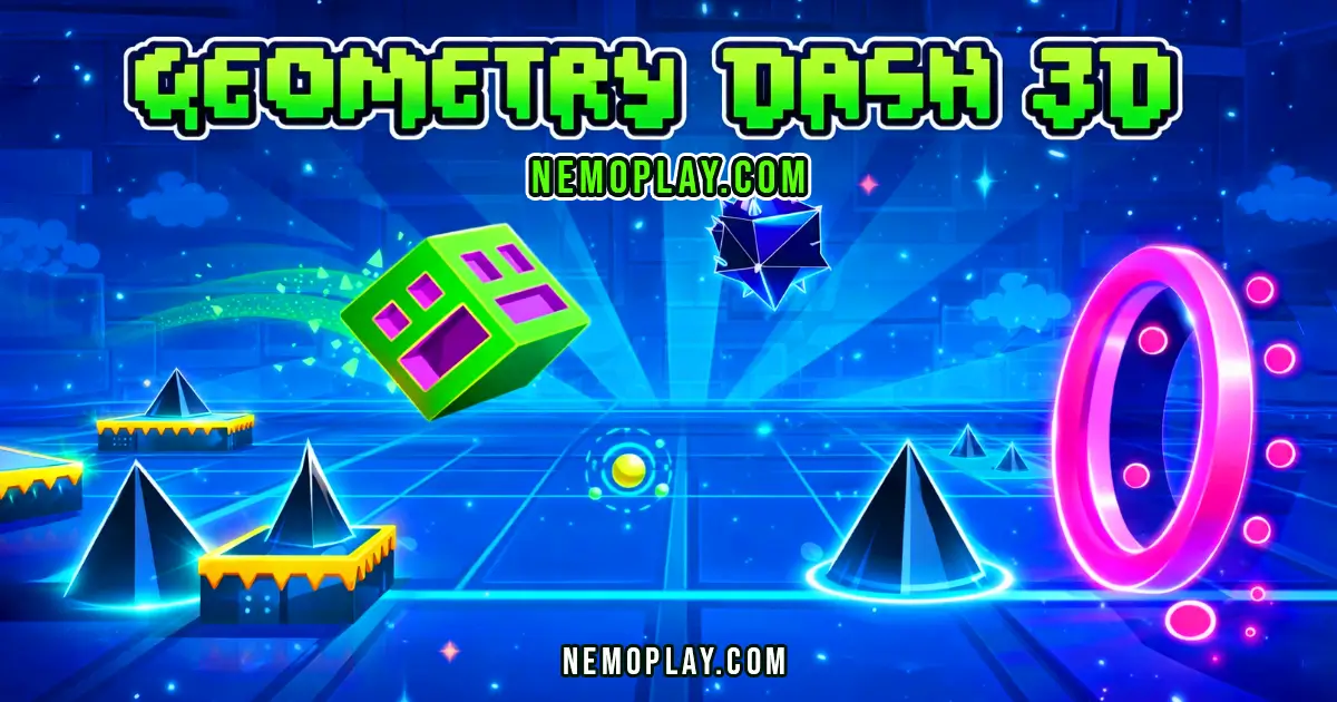 Geometry Dash 3d | Play Free Online Games on NemoPlay