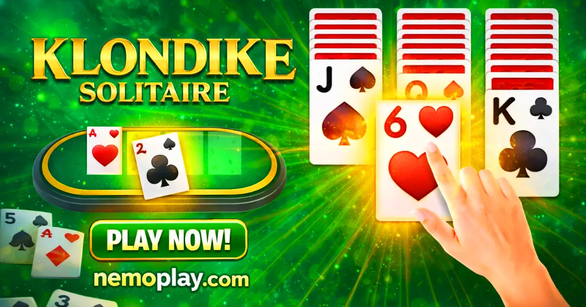 Klondike Solitaire | Play Free Online Games on nemoplay.com